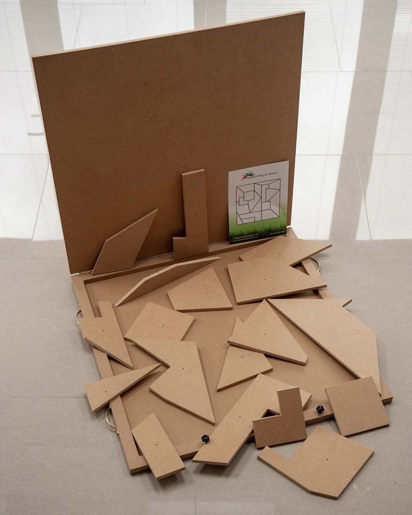 Tangram - 2 included in Gold package - Team Building at School